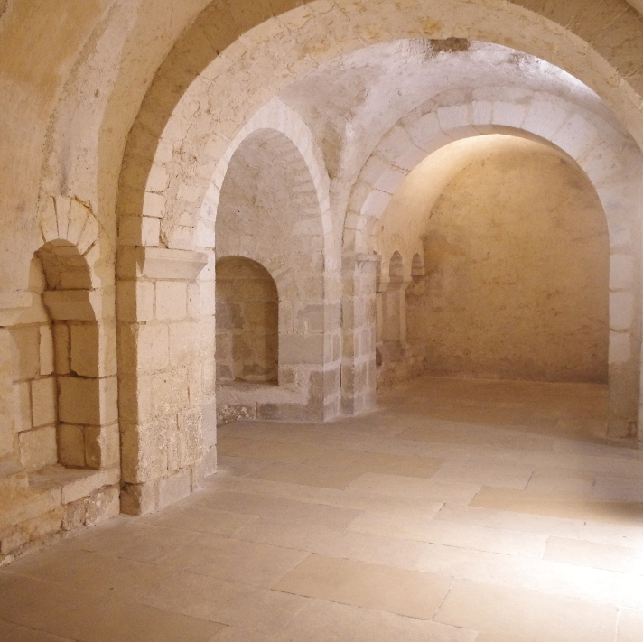History of the Bourges Cathedral crypt